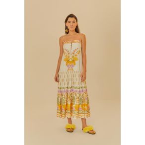 Vestido Largo Alice Off - farmlatam