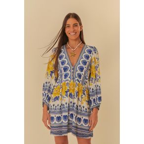 Vestido Corto Mg Azulina - farmlatam