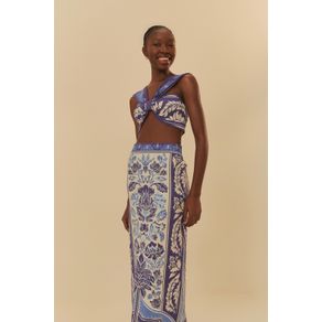 Falda Jacquard Jardín De Concha - farmlatam